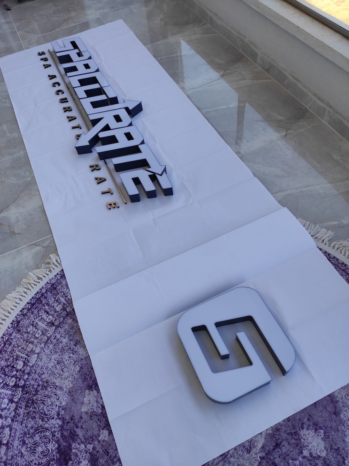 3D Frontlit Letters 3d Business Sign Backlit Metal Sign - Etsy