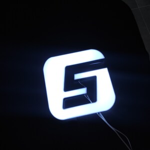 3D Frontlit Letters, 3d Business Sign, Backlit Metal Sign, Lobby Sign ...