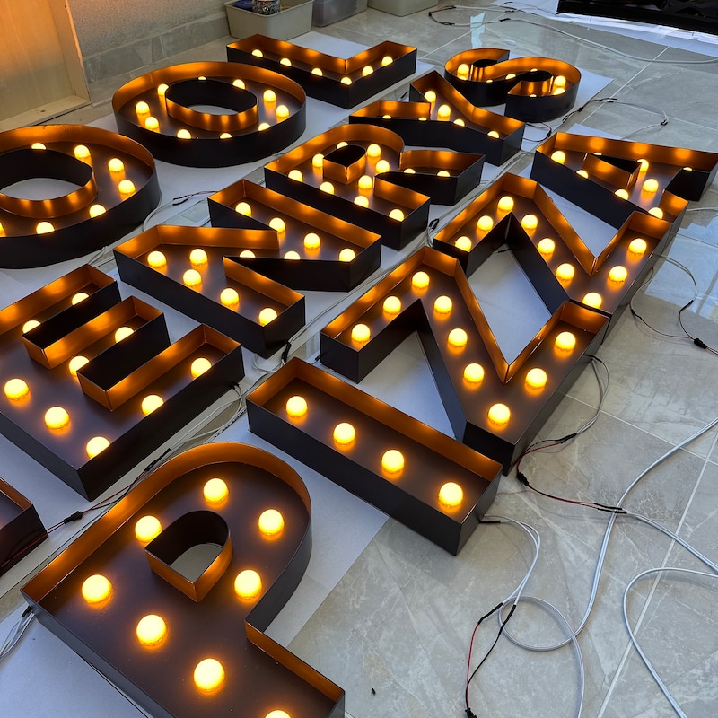 Marquee Letters - Etsy