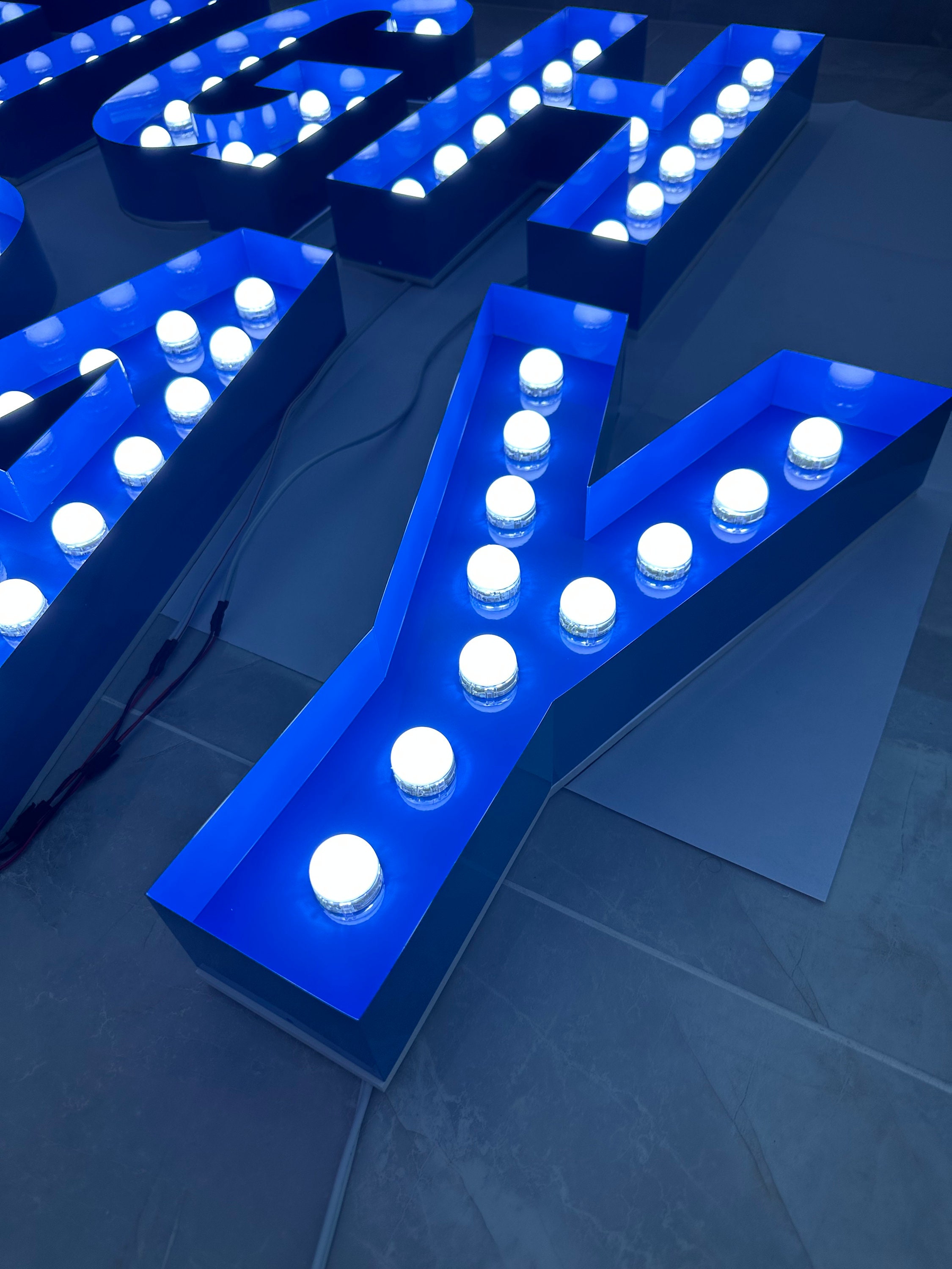 Light up Letters | Metal Marquee | Marquee Lights Words | Marquee ...
