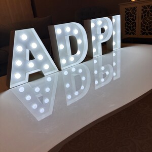 Light up Letters Metal Marquee, Marquee Lights Words, Marquee Lights ...