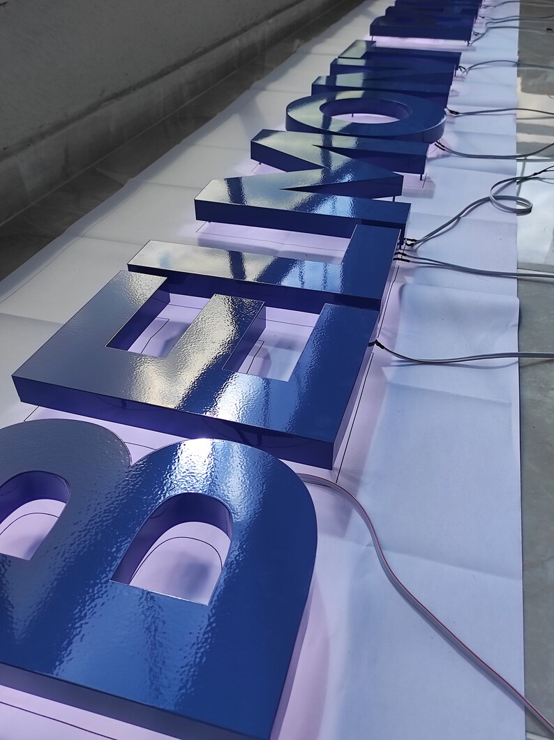 3D Office Decorbusiness Sign Laser Cut Logo 3D Lobby Sign - Etsy