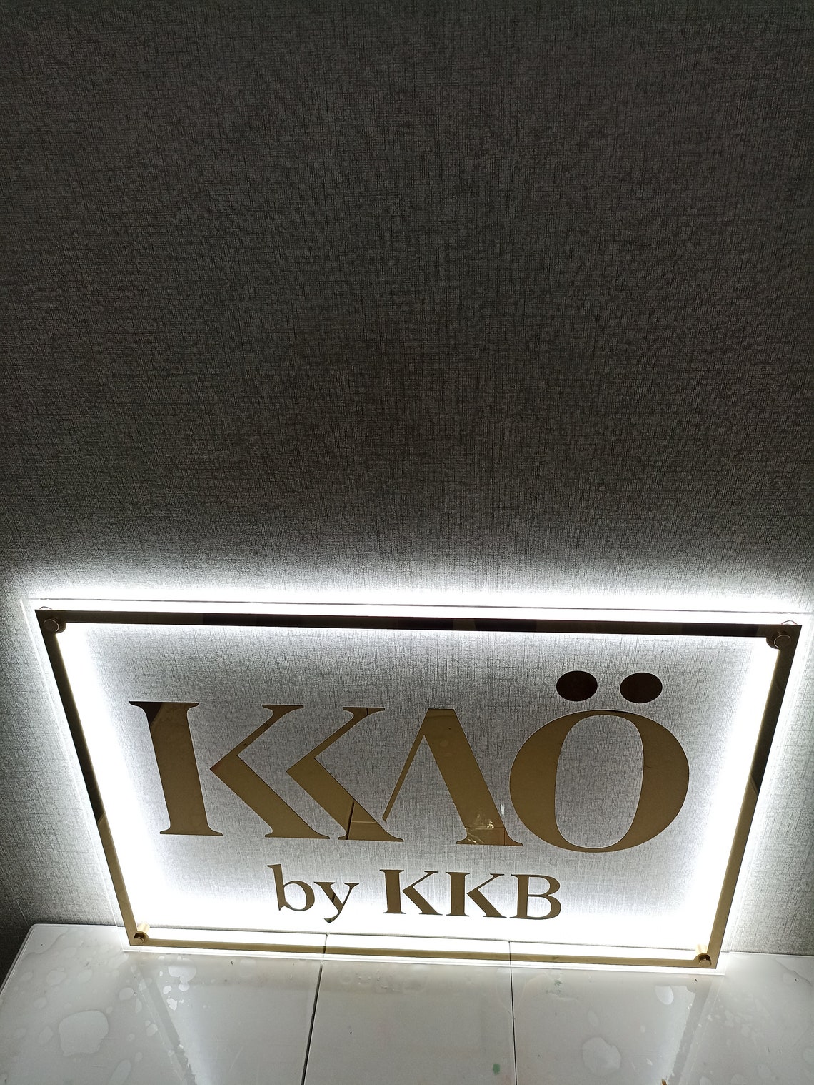 3d Sign Logo Office Decor 3D Gold Sign Business Sign 3D - Etsy