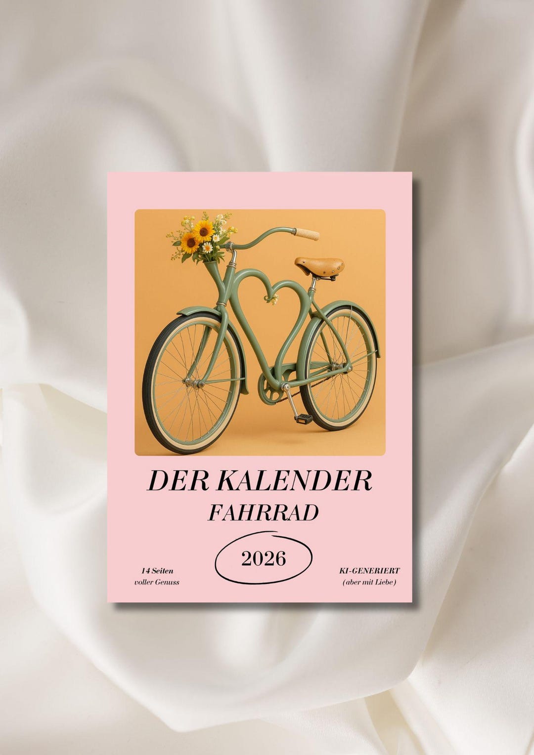 Bicycle Photo Calendar 2026 | PDF Download | Last-minute Gift - Etsy