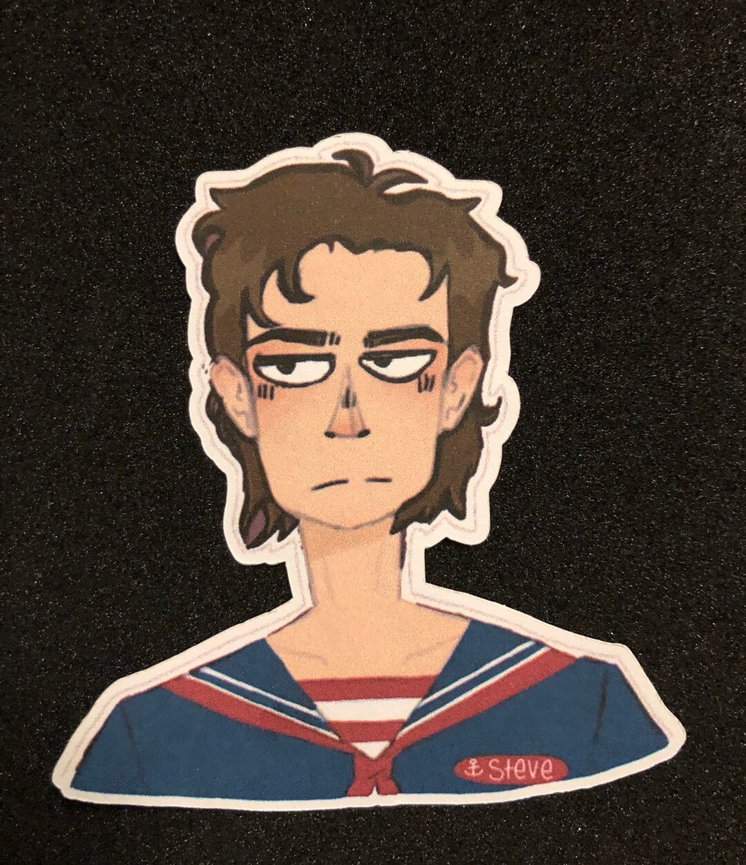 Stranger Things Inspired Steve Die-cut Sticker - Etsy