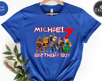 7th Birthday Roblox - Etsy
