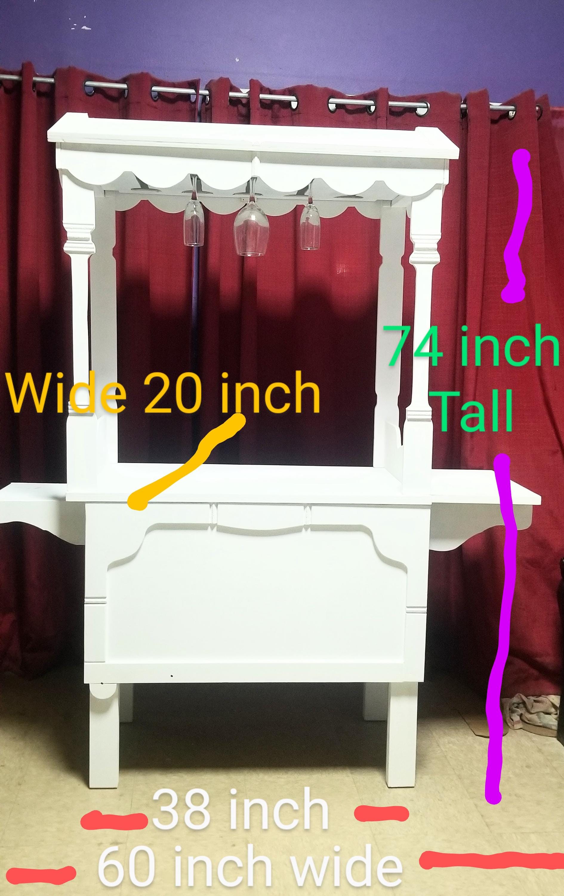 Multi Use Bar Cart Champagne Cart Candy Cart Slush Cart Vendor Cart ...