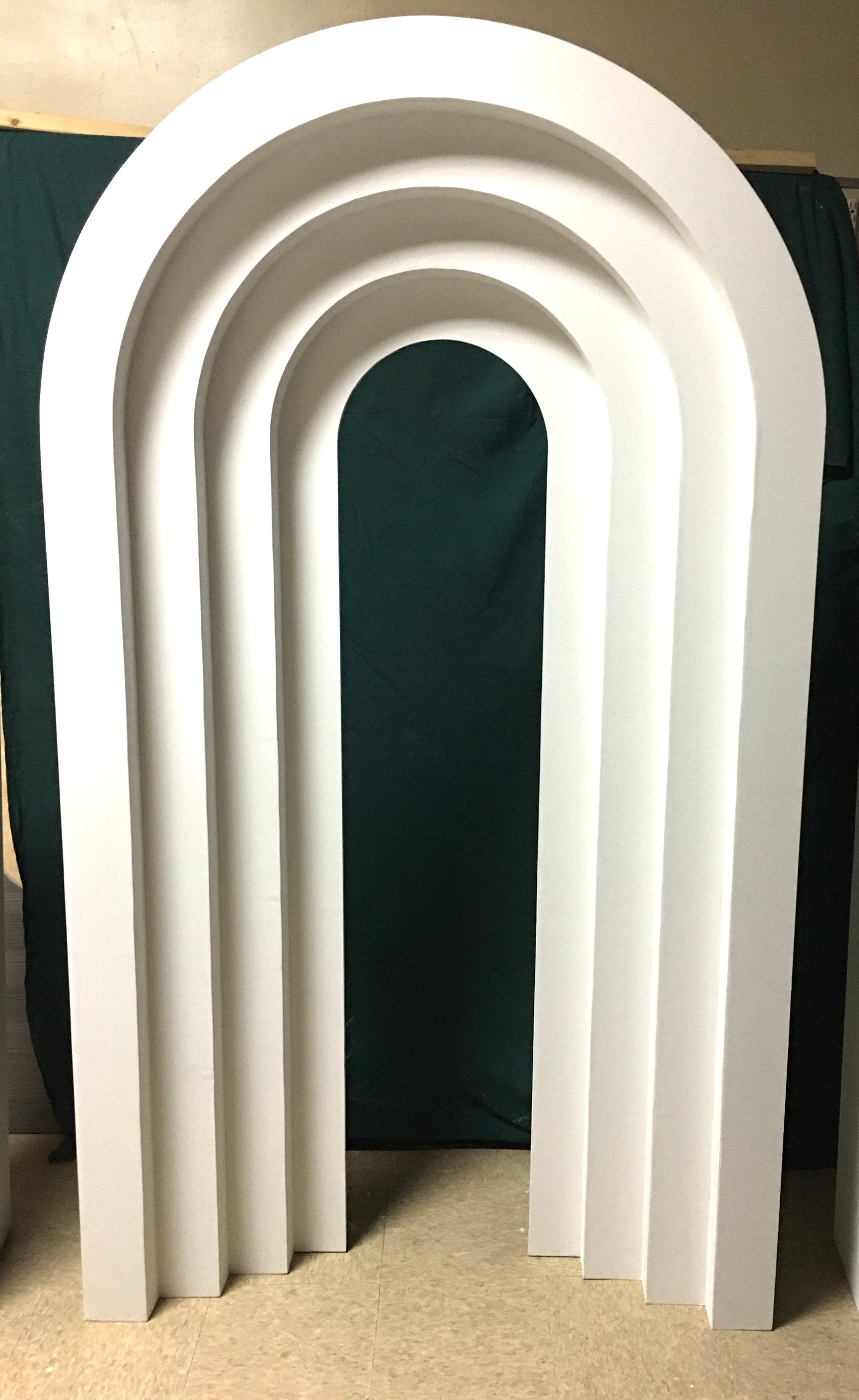 Four Layer 3D Arch Backdrop 4x7 Tall for Birthdays Event - Etsy