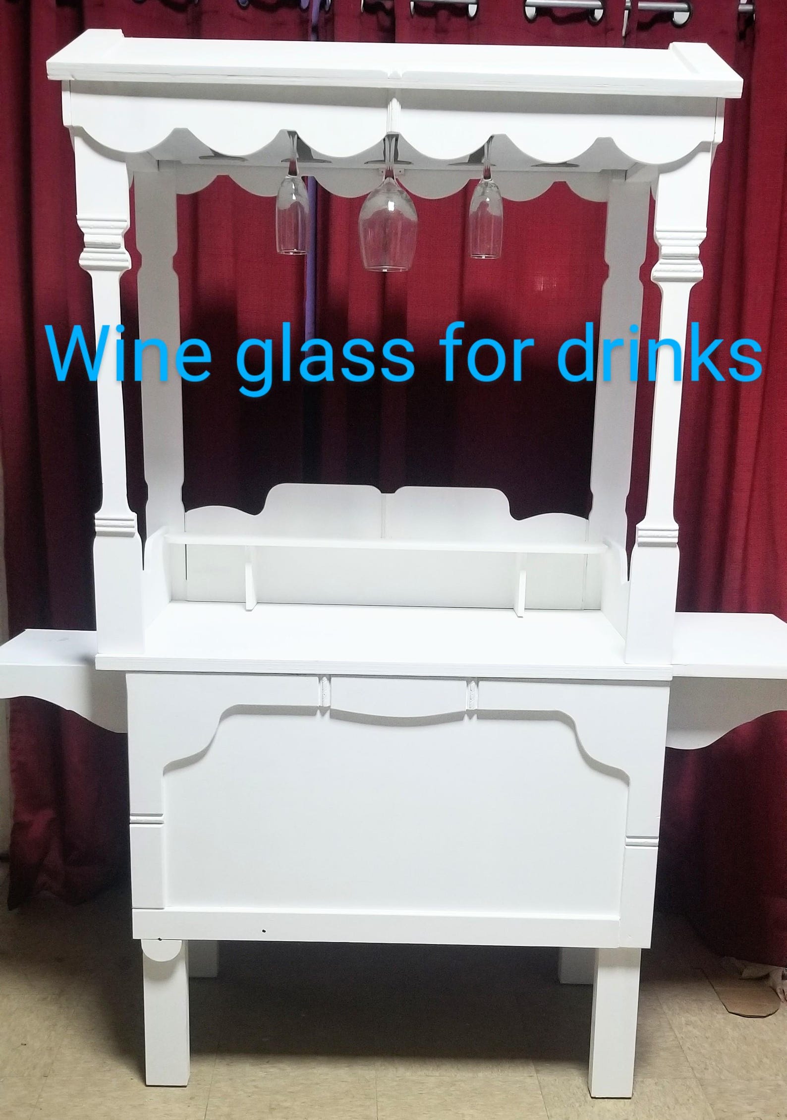 Multi Use Bar Cart Champagne Cart Candy Cart Slush Cart Vendor Cart ...