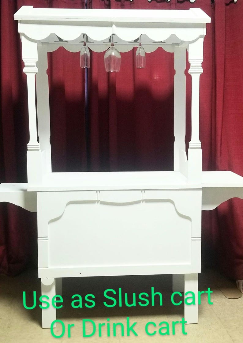 Multi Use Bar Cart Champagne Cart Candy Cart Slush Cart Vendor Cart ...