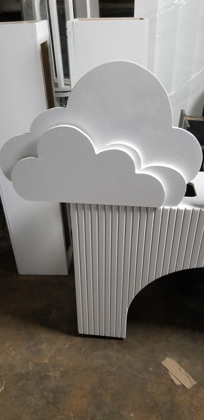 Beautiful Crescent Moon Set —crescent Moon in 2 Parts With Two Real ...