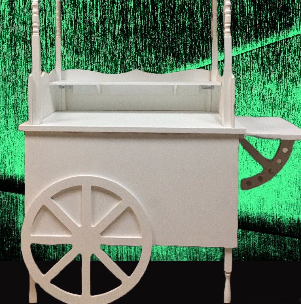 Classic Collapsible Foldable 100 % Fits Anywhere Full Size Candy Cart ...