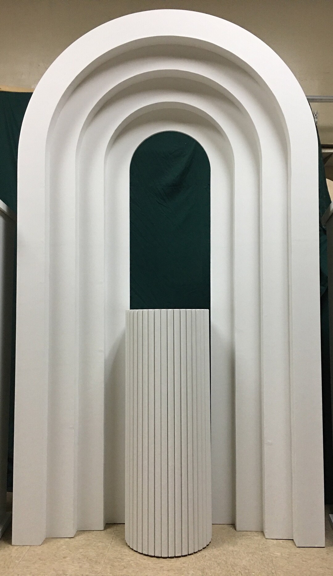 3D Arch Set Arch Wall+ Pedestal for Birthdays, Event Party Props NEW ...