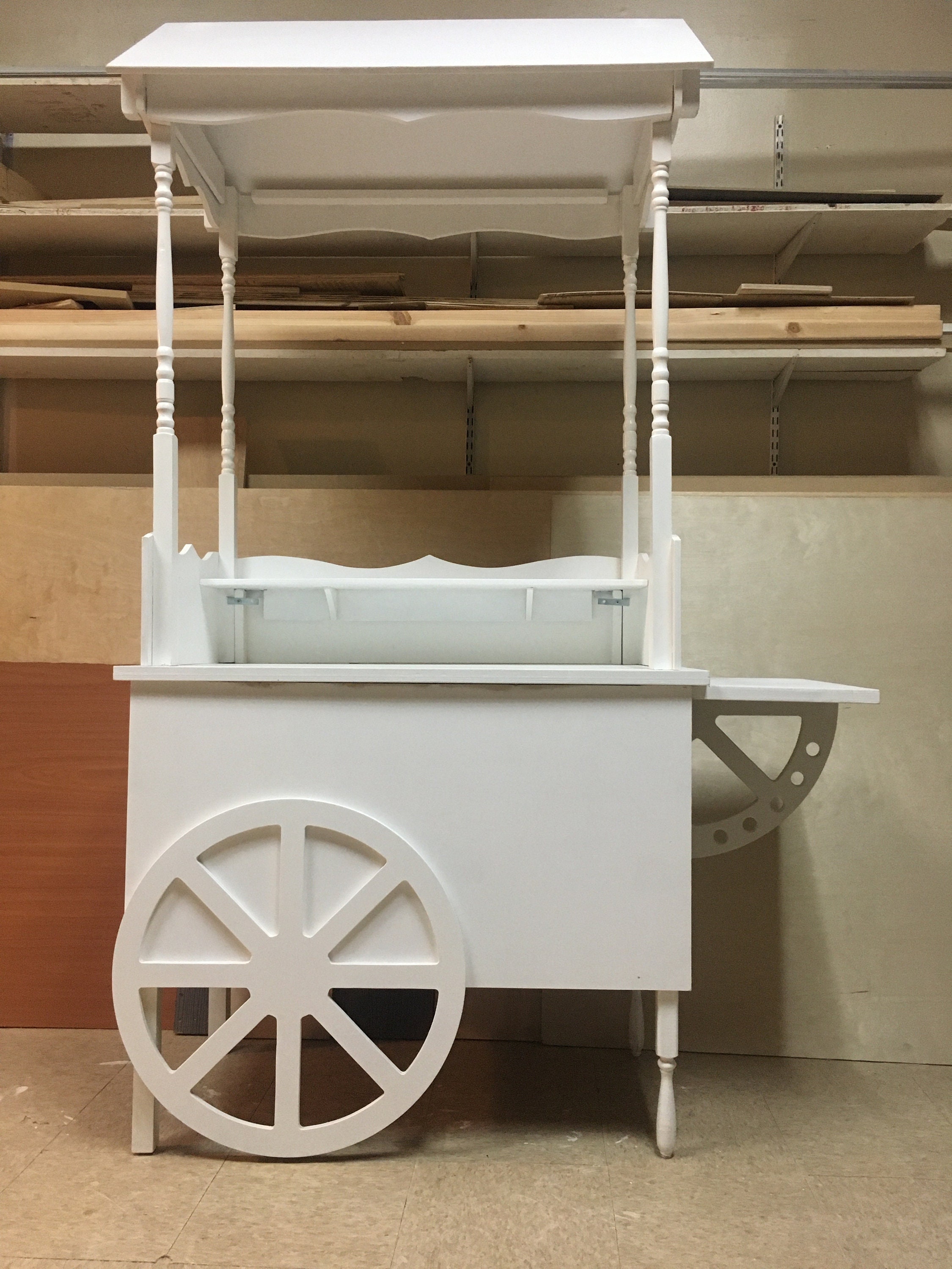 Classic Collapsible Foldable 100 % Fits Anywhere Full Size Candy Cart ...