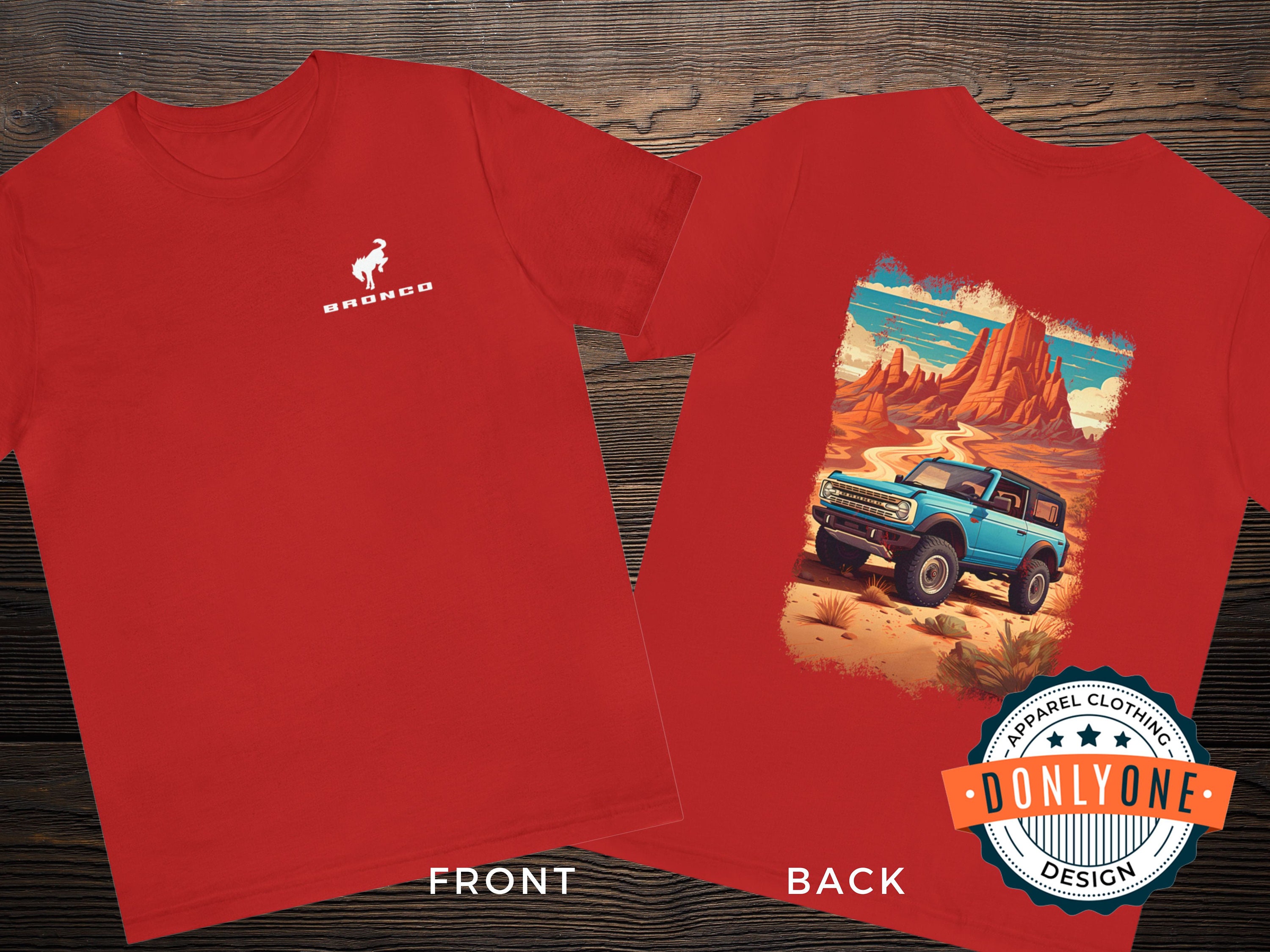 Ford Bronco T-shirt, Ford Bronco Tee, Bronco Shirt, Bronco Sunset, Ford ...