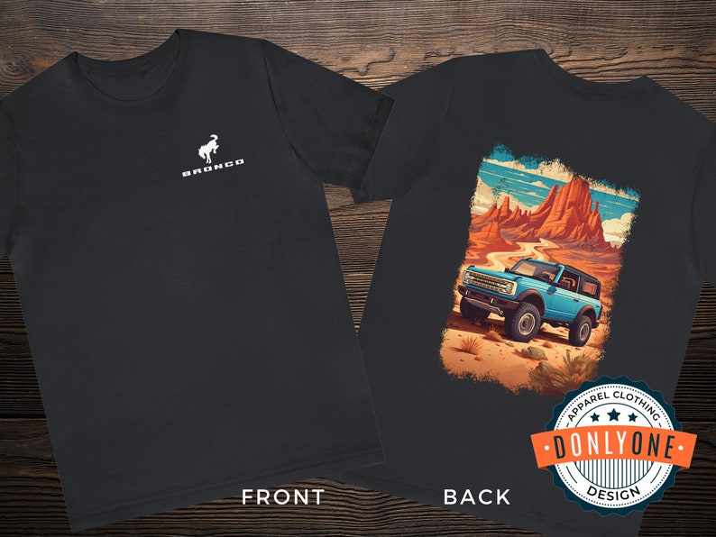 Ford Bronco T-shirt, Ford Bronco Tee, Bronco Shirt, Bronco Sunset, Ford ...