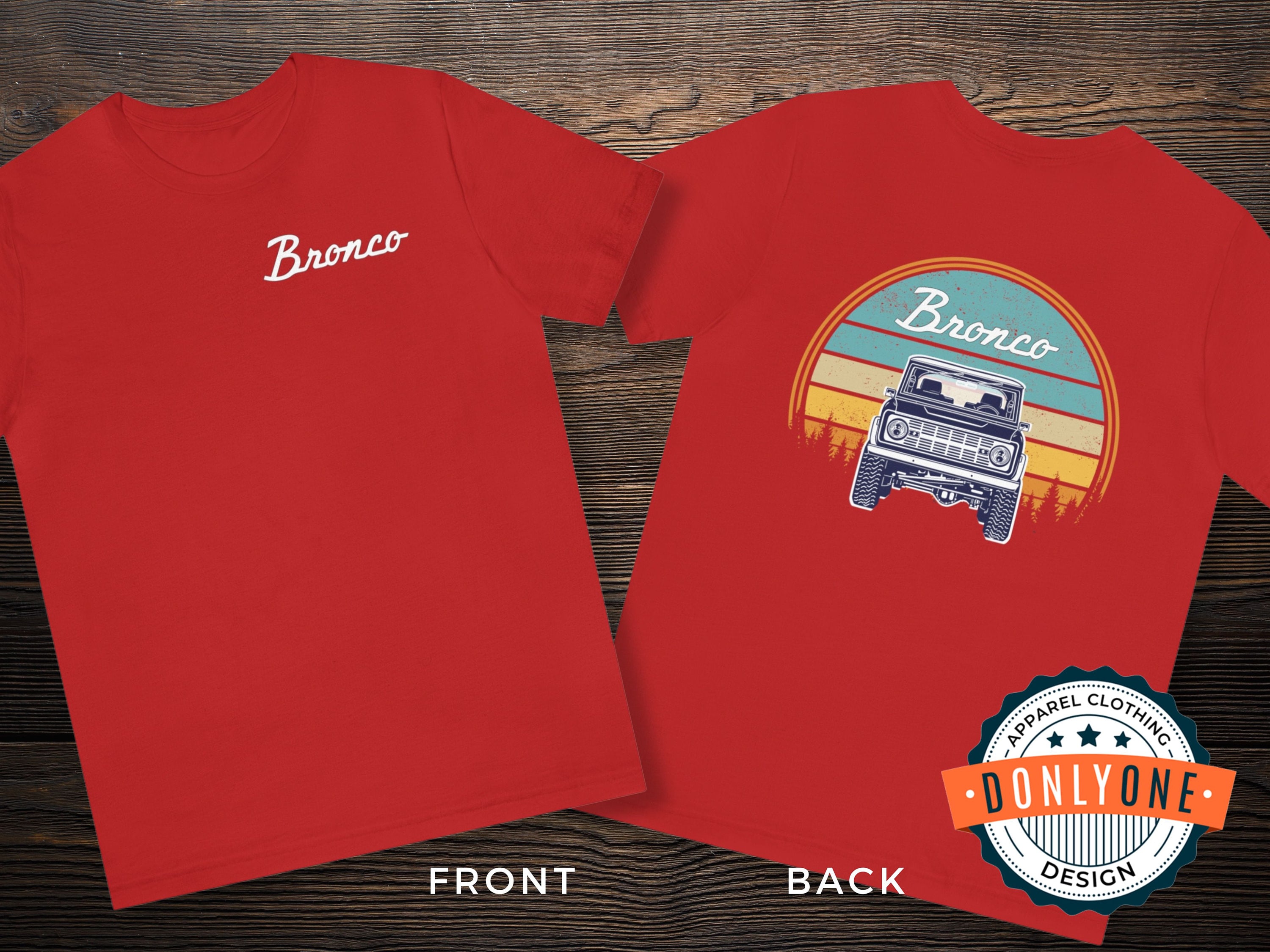 Vintage Ford Bronco T-shirt, Ford Bronco Tee, Bronco Shirt, Bronco ...