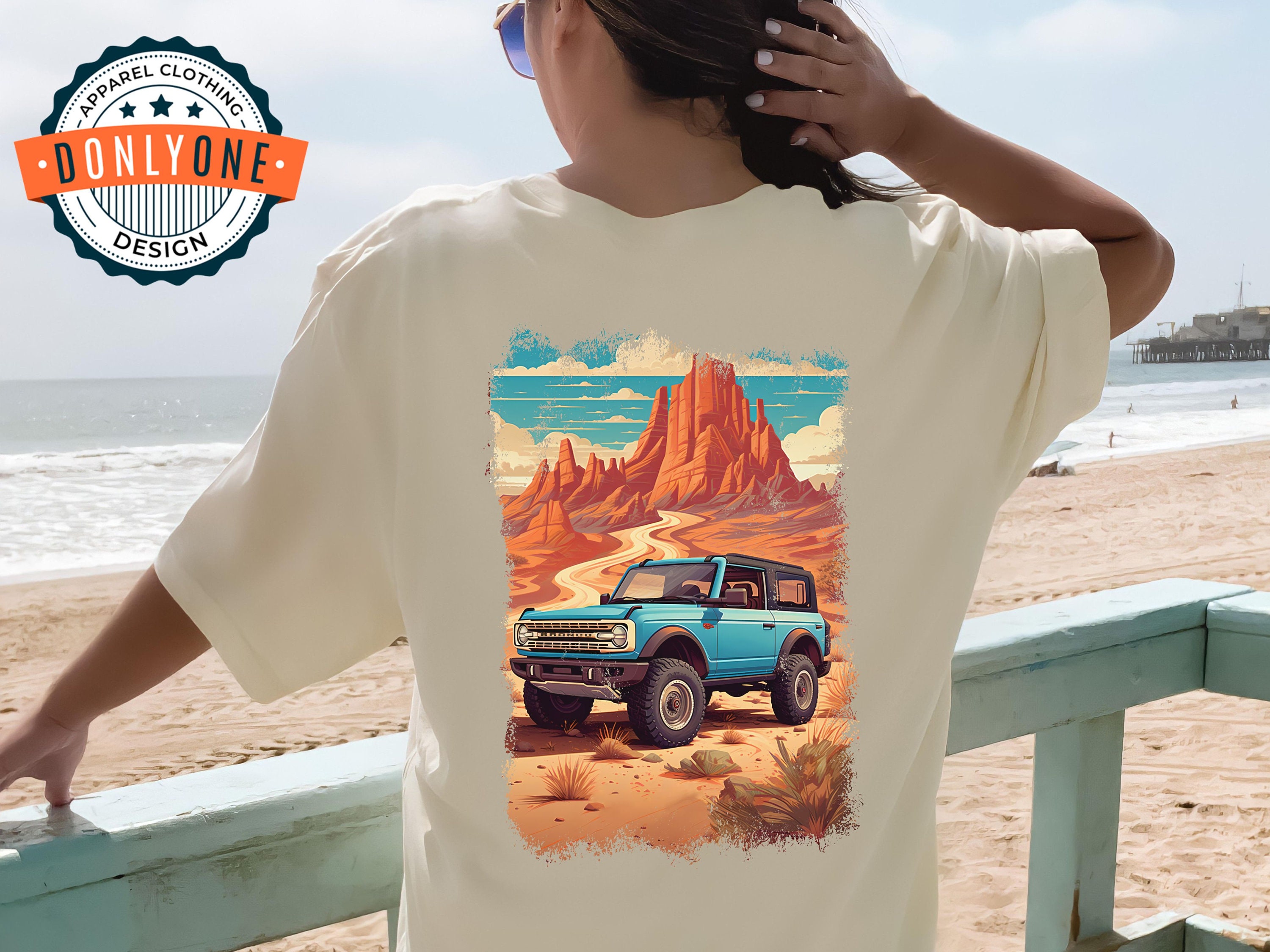 Ford Bronco T-shirt, Ford Bronco Tee, Bronco Shirt, Bronco Sunset, Ford ...