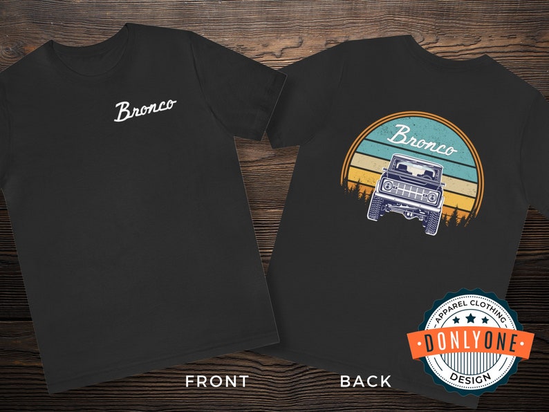 Vintage Ford Bronco T-shirt, Ford Bronco Tee, Bronco Shirt, Bronco ...