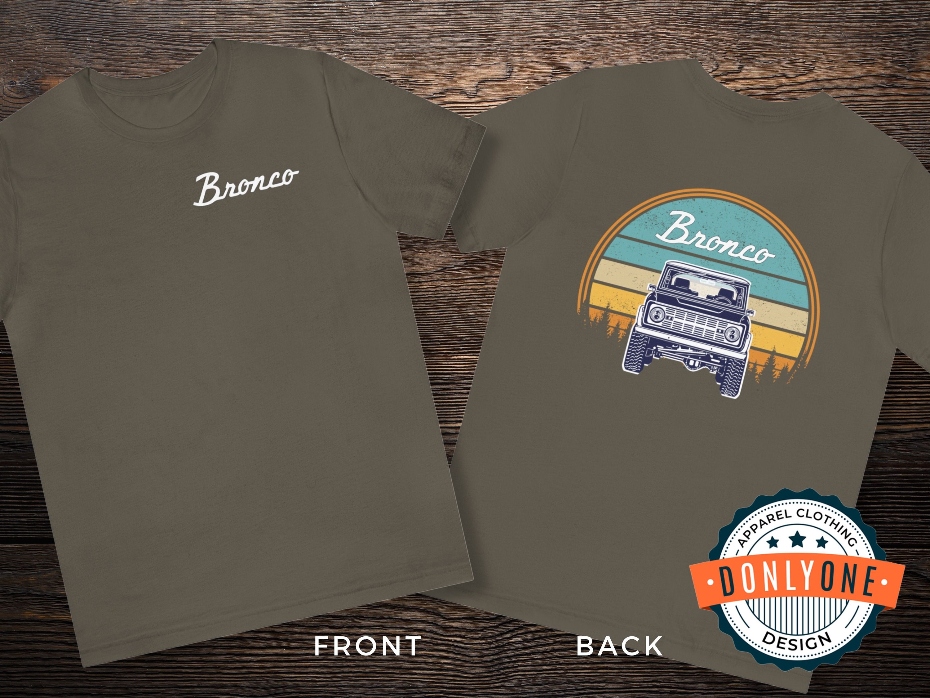 Vintage Ford Bronco T-shirt, Ford Bronco Tee, Bronco Shirt, Bronco ...