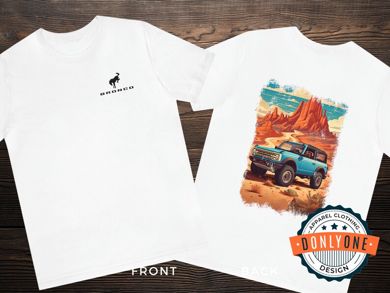 Ford Bronco T-shirt Ford Bronco Tee Bronco Shirt Bronco - Etsy