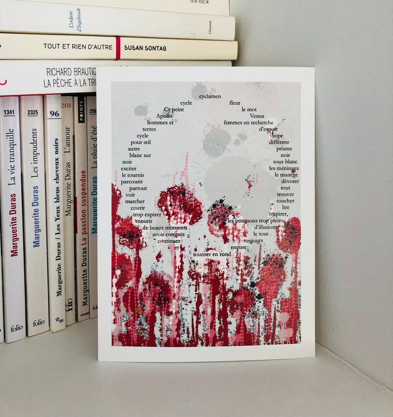 Set of 3 Posters of Illustrated Poetry, in Limited Edition - Etsy