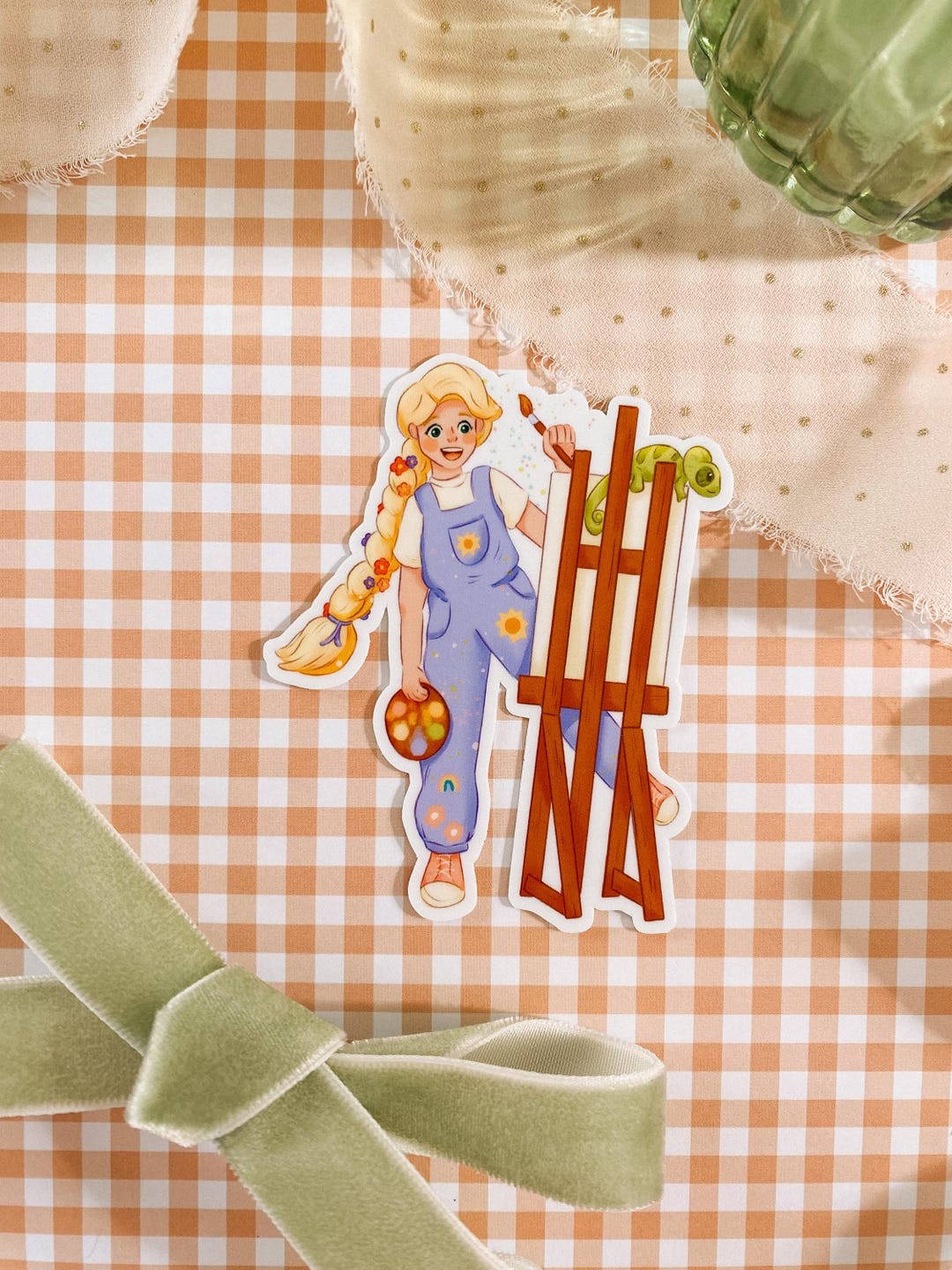 Rapunzel Sticker | Vinyl Sticker, Decal, Laptop Sticker, Water Bottle ...