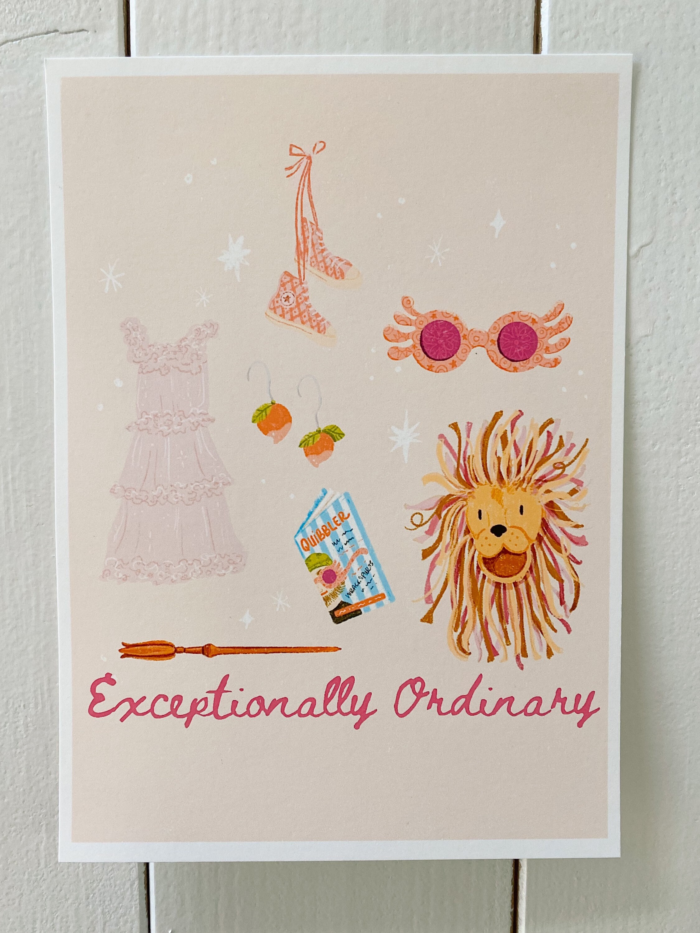Exceptionally Ordinary Print Magical Print Postcard Art - Etsy