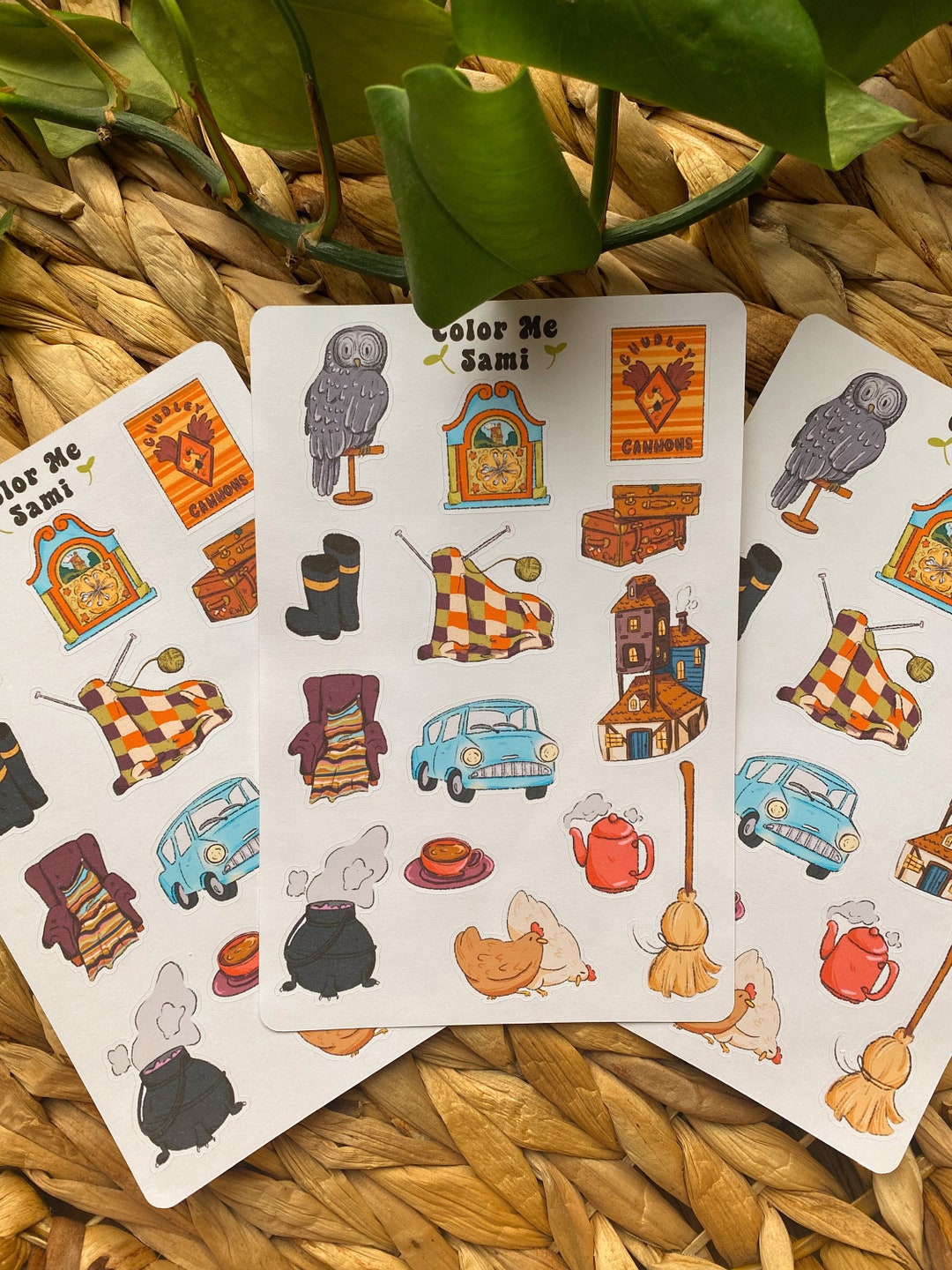 Burrow Sticker Sheet Bullet Journal Stickers, Planner Stickers ...