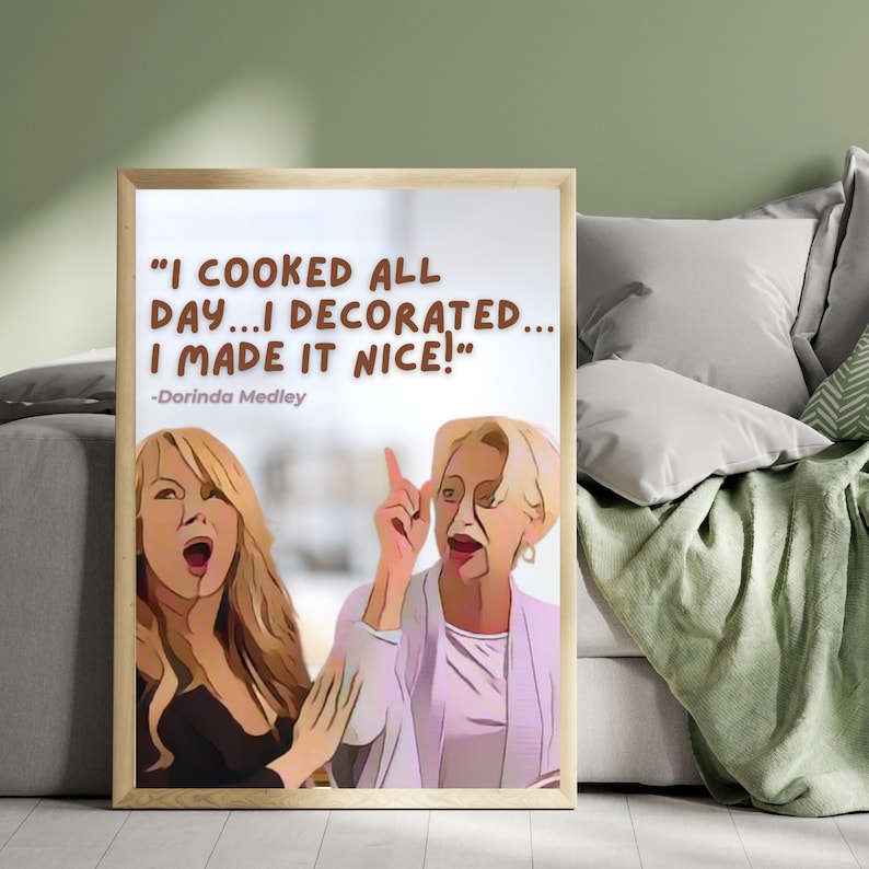Dorinda Medley 'I Made It Nice!' Quote | Real Housewives Digital ...