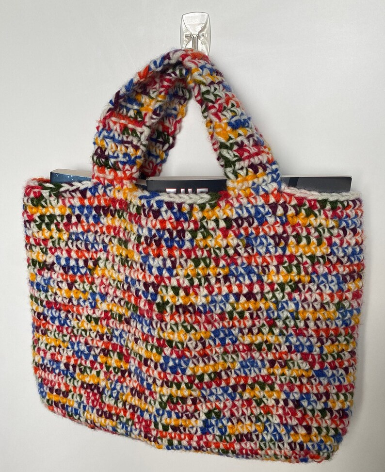 Large Crochet Handbag - Etsy