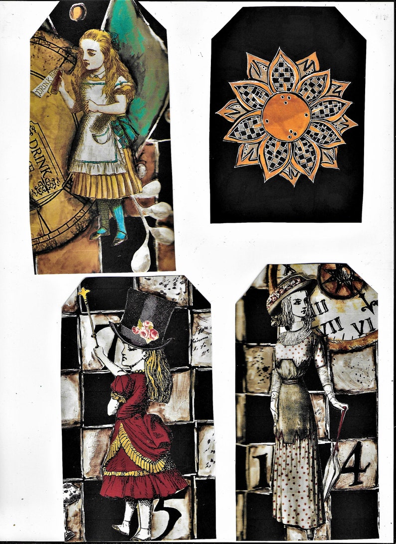 Alice in Wonderland Checkered - Etsy