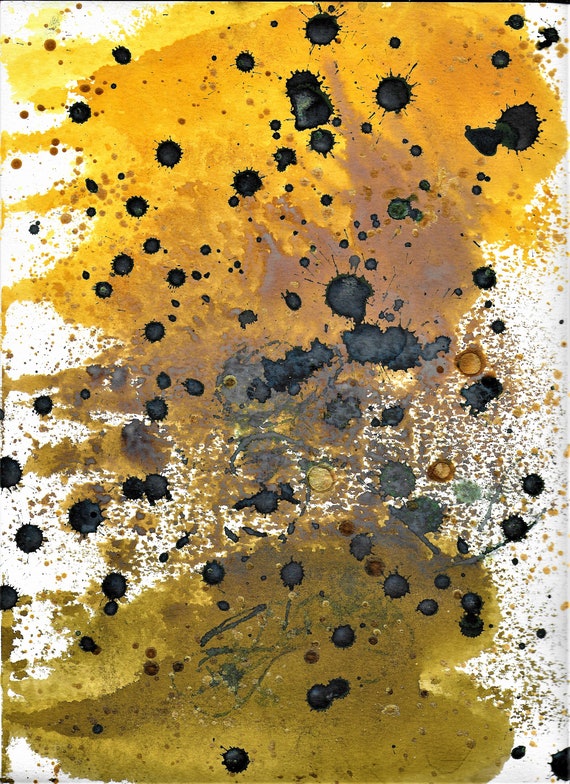 Nature Splatters Paper Set - Etsy