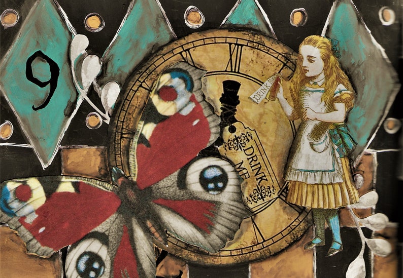 Alice in Wonderland Checkered - Etsy