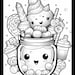 97 Candy Halloween Coloring Pages for Kids: A Fun and Spooky Adventure ...