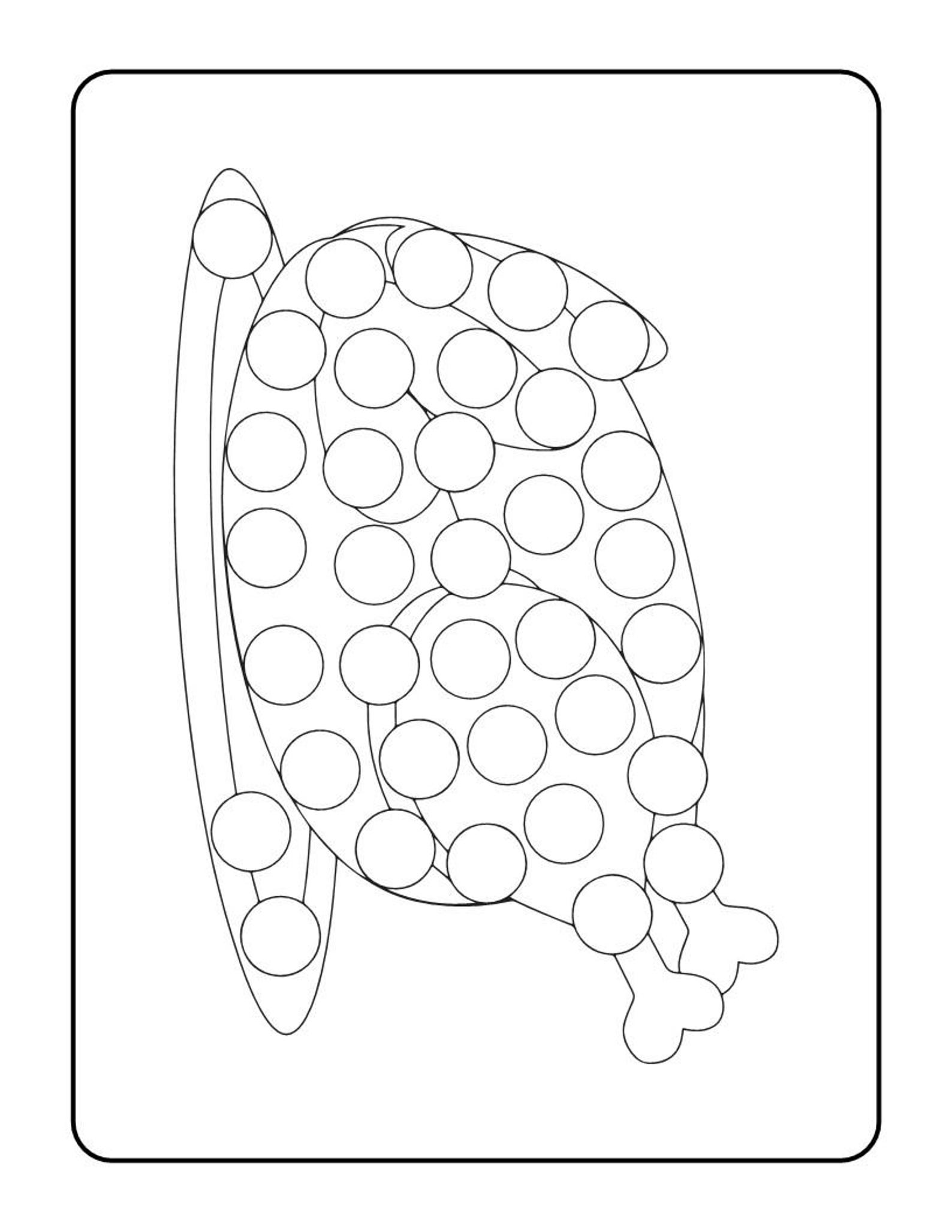 Thanksgiving Dot Markers Activity Pages for Kids | Fall Coloring Pages ...