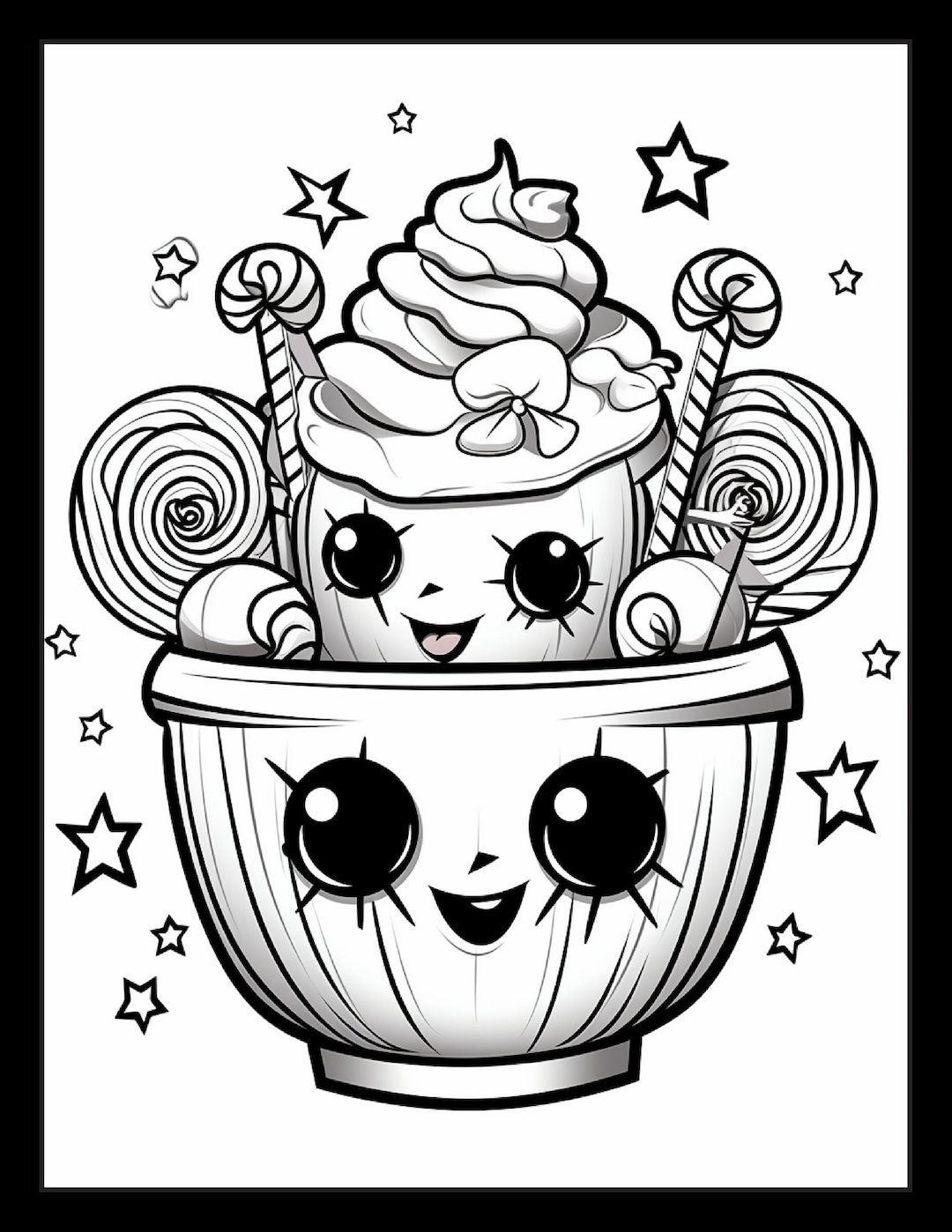 97 Candy Halloween Coloring Pages for Kids: A Fun and Spooky Adventure ...