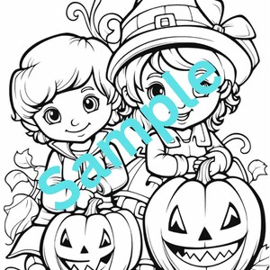 Cute Halloween Coloring and Activity Book: Fun for Kids and Adults - Etsy