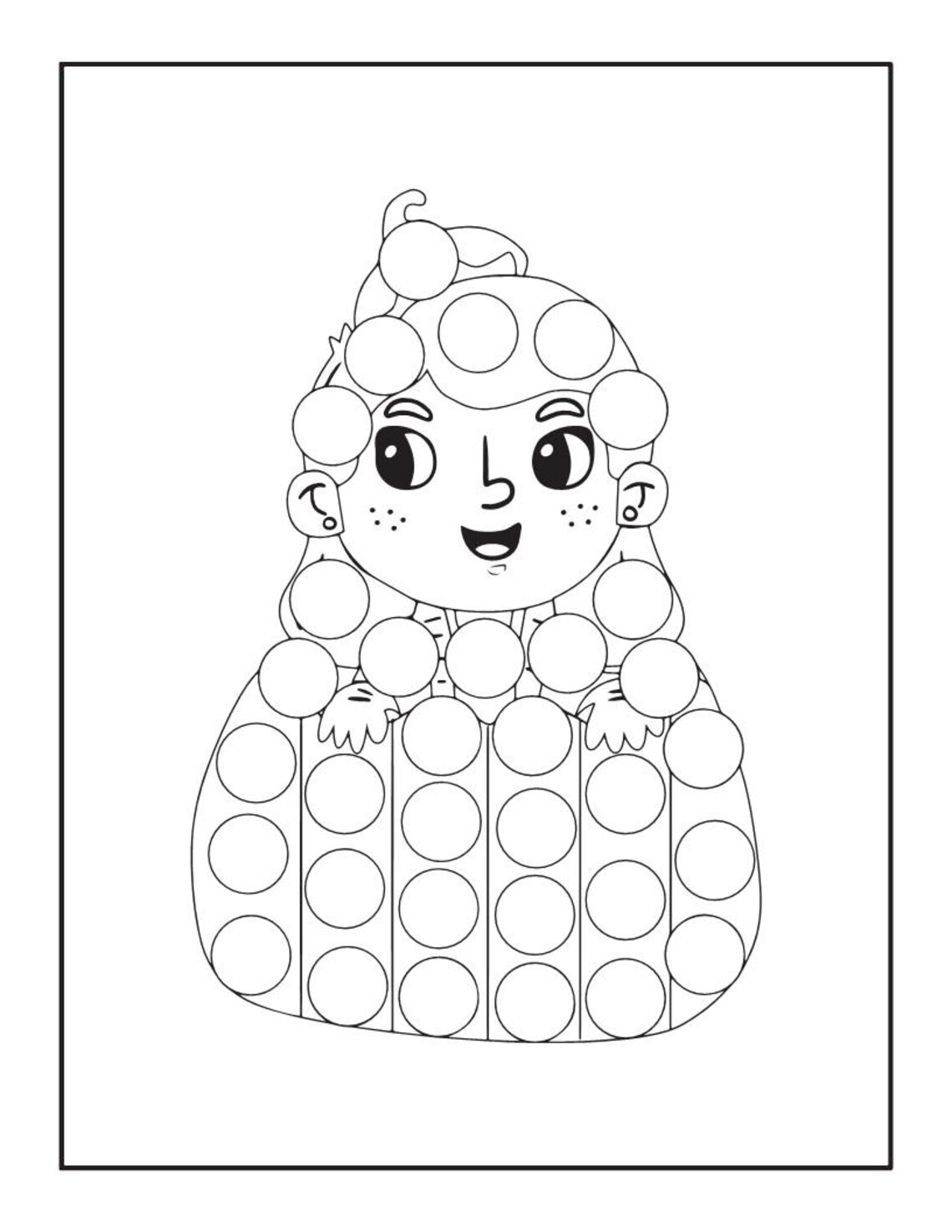 Thanksgiving Dot Markers Activity Pages for Kids Fall Coloring Pages ...