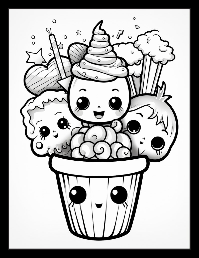 97 Candy Halloween Coloring Pages for Kids: A Fun and Spooky Adventure ...