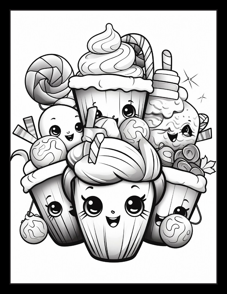 97 Candy Halloween Coloring Pages for Kids: A Fun and Spooky Adventure ...