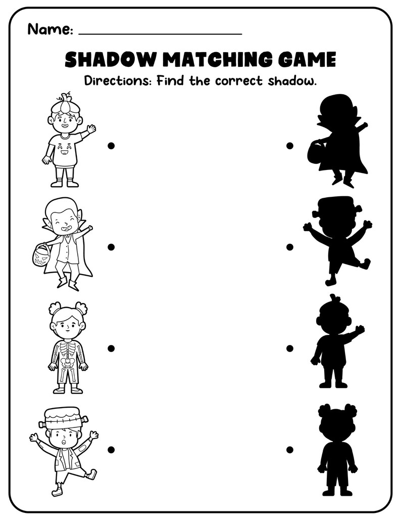Halloween Kindergarten Activity Pack | No-prep Spooky Learning Fun ...