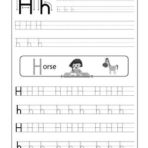 Alphabet Tracing Worksheets and Fun Coloring Pages | Printable Kids ...