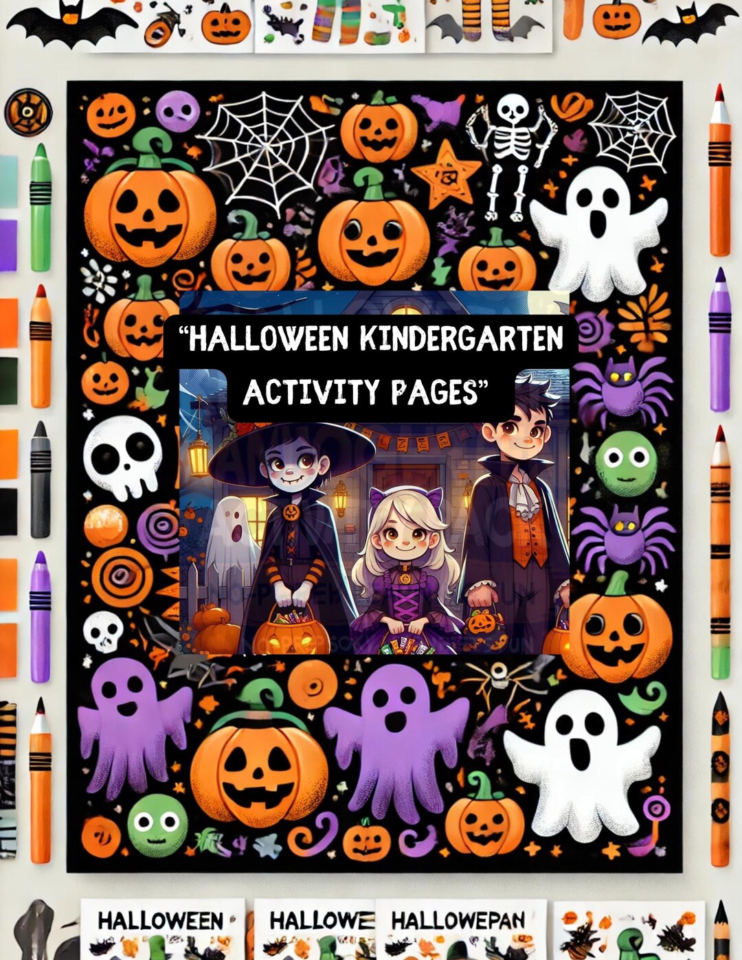 Halloween Kindergarten Activity Pack | No-prep Spooky Learning Fun ...