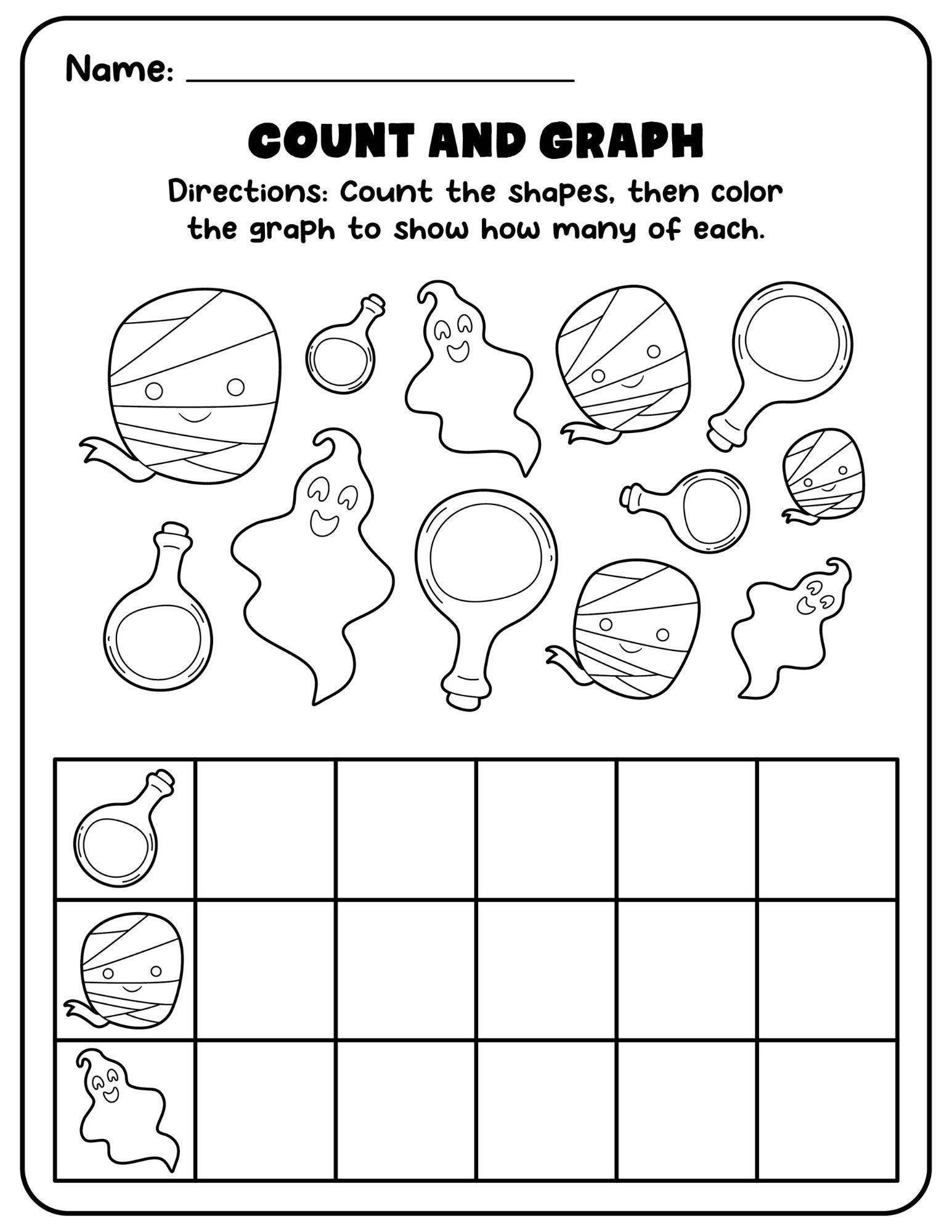 Halloween Kindergarten Activity Pack | No-prep Spooky Learning Fun ...