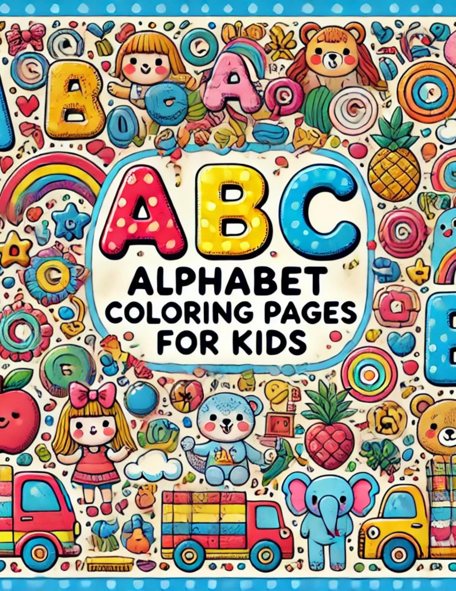 26 ABC Alphabet Coloring Pages for Kids | Educational Coloring Book ...