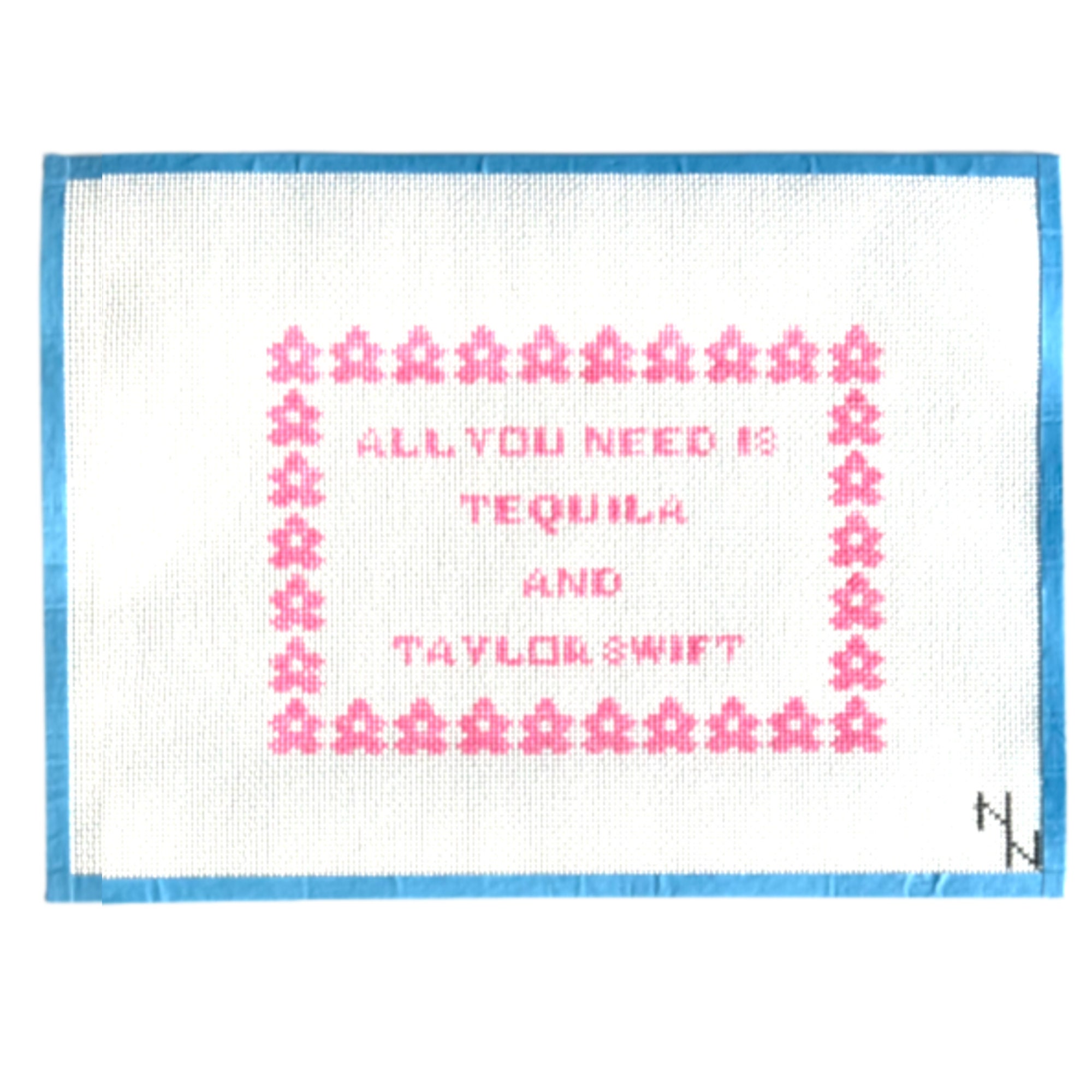 Tequila and Taylor Swift Needlepoint Canvas - Etsy