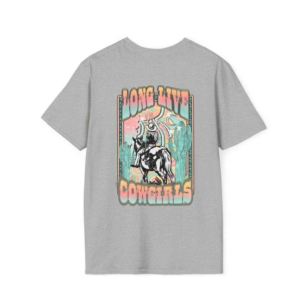 Long Live Cowgirls T-shirt - Etsy
