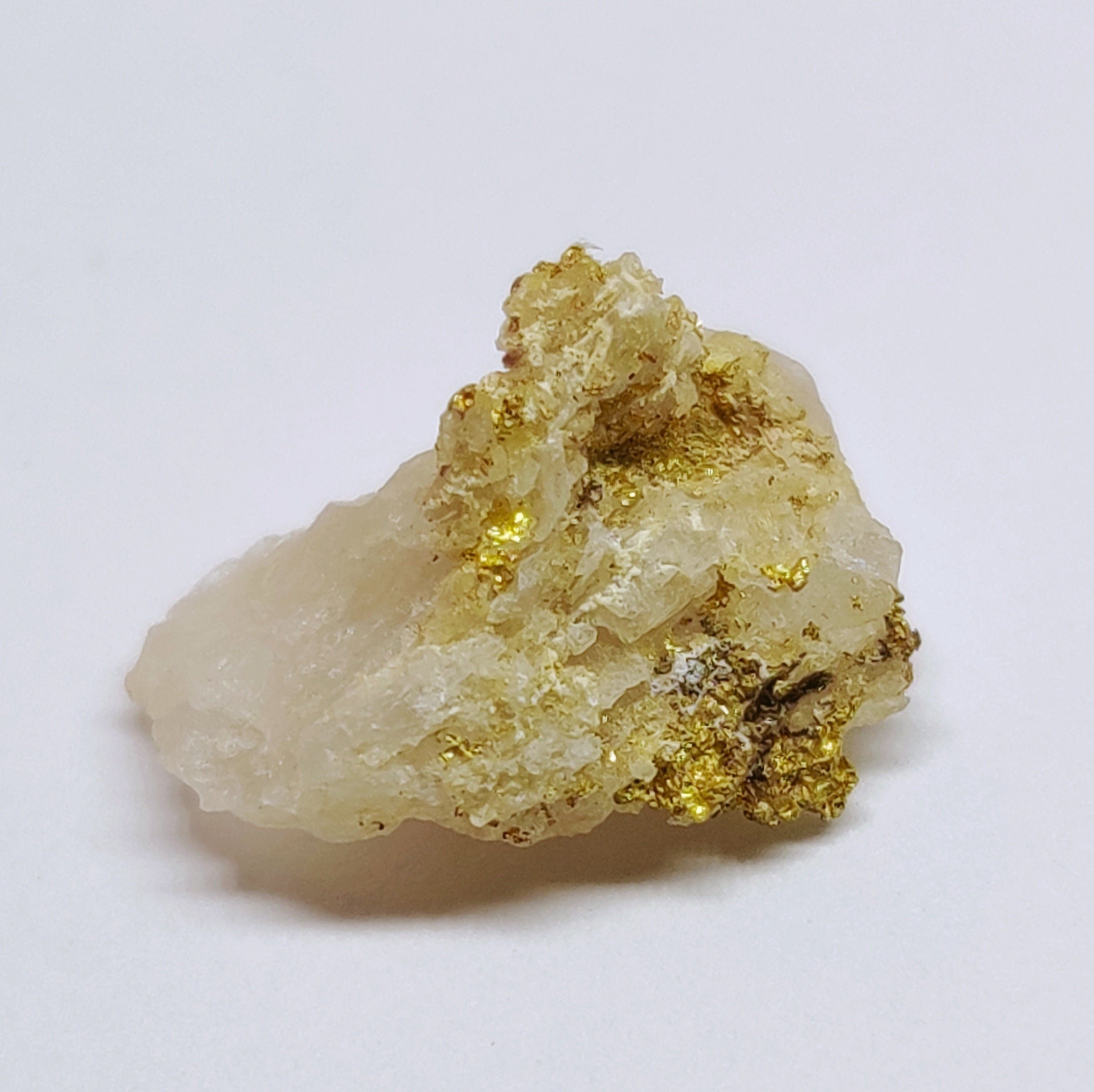 Natural Native Gold in Quartz Rough Crystal From Oriental Mine ...