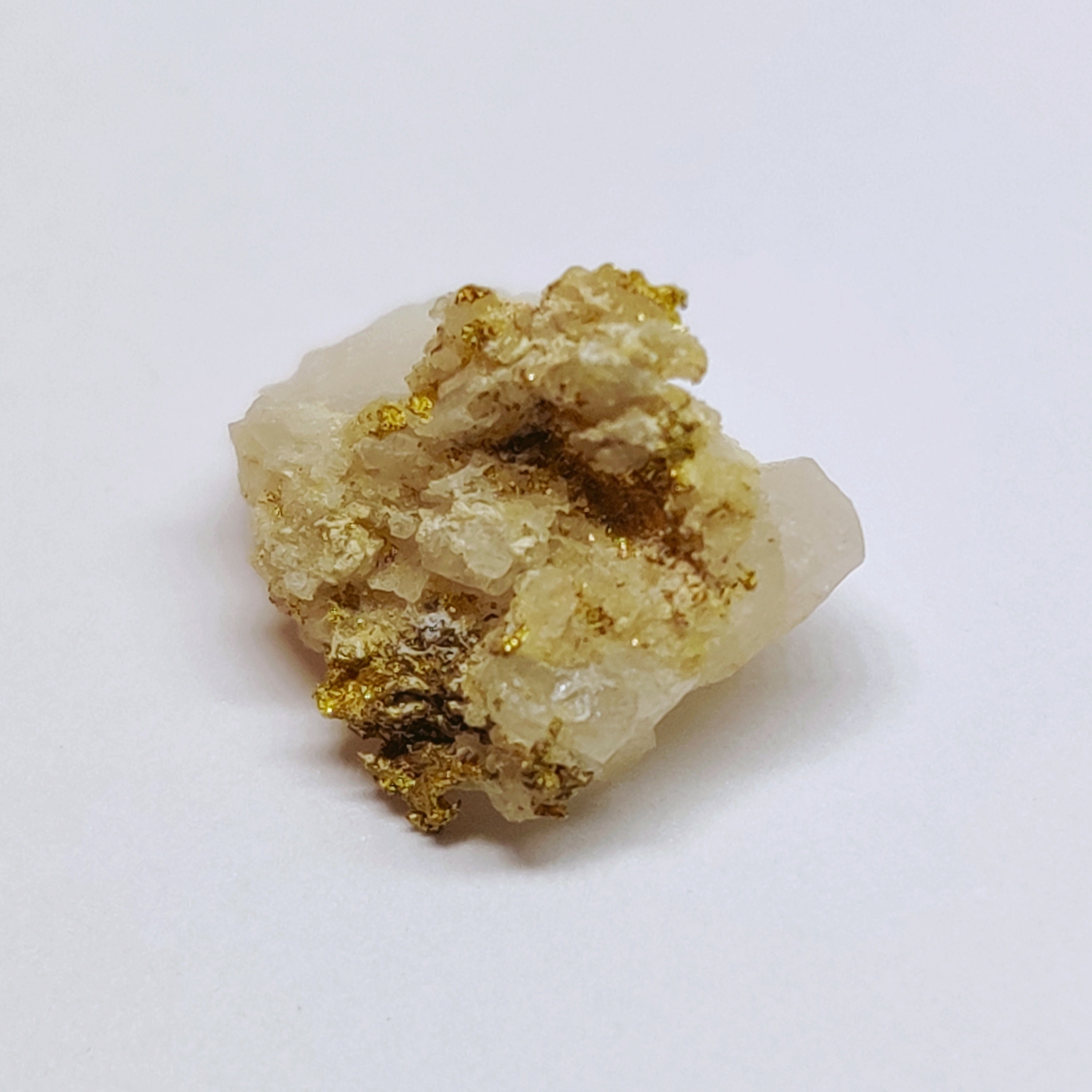 Natural Native Gold in Quartz Rough Crystal From Oriental Mine ...